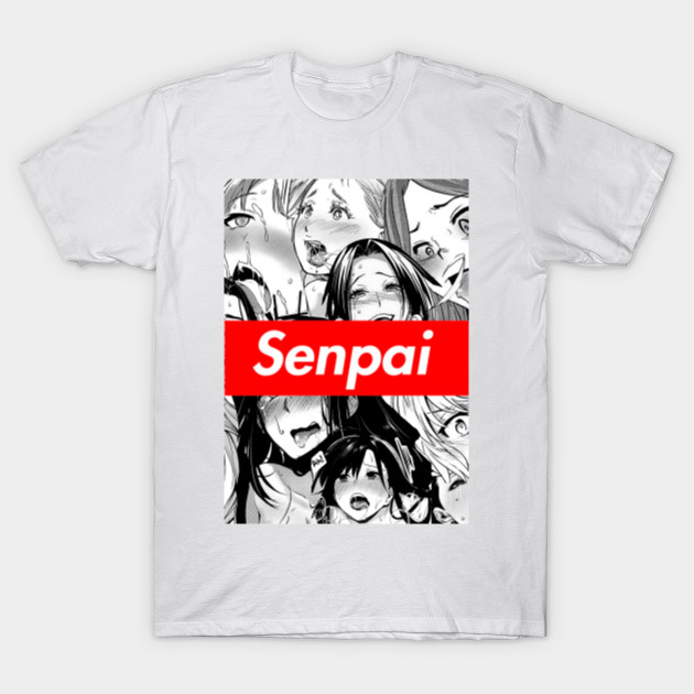 Senpai Ahegao Ahegao T Shirt Teepublic